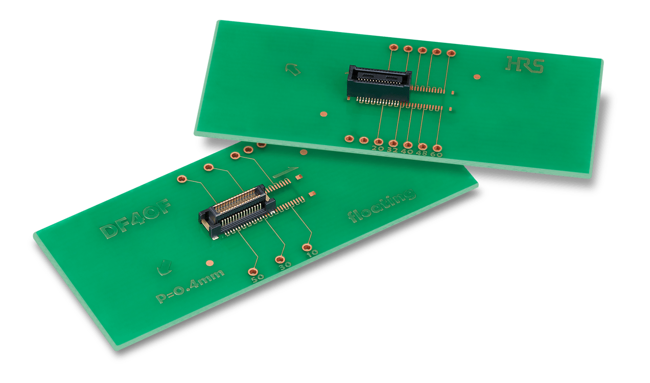 DF40F Series: Small Floating Board-to-Board Connectors by HIROSE