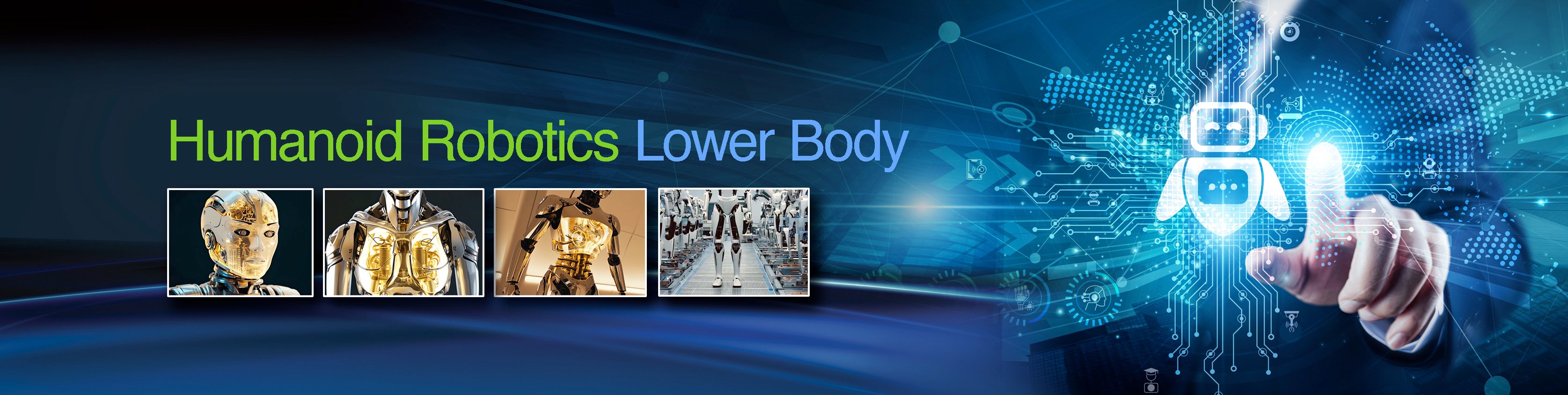 Humanoid Robot Lower Body Connector Solutions | Hirose Electric