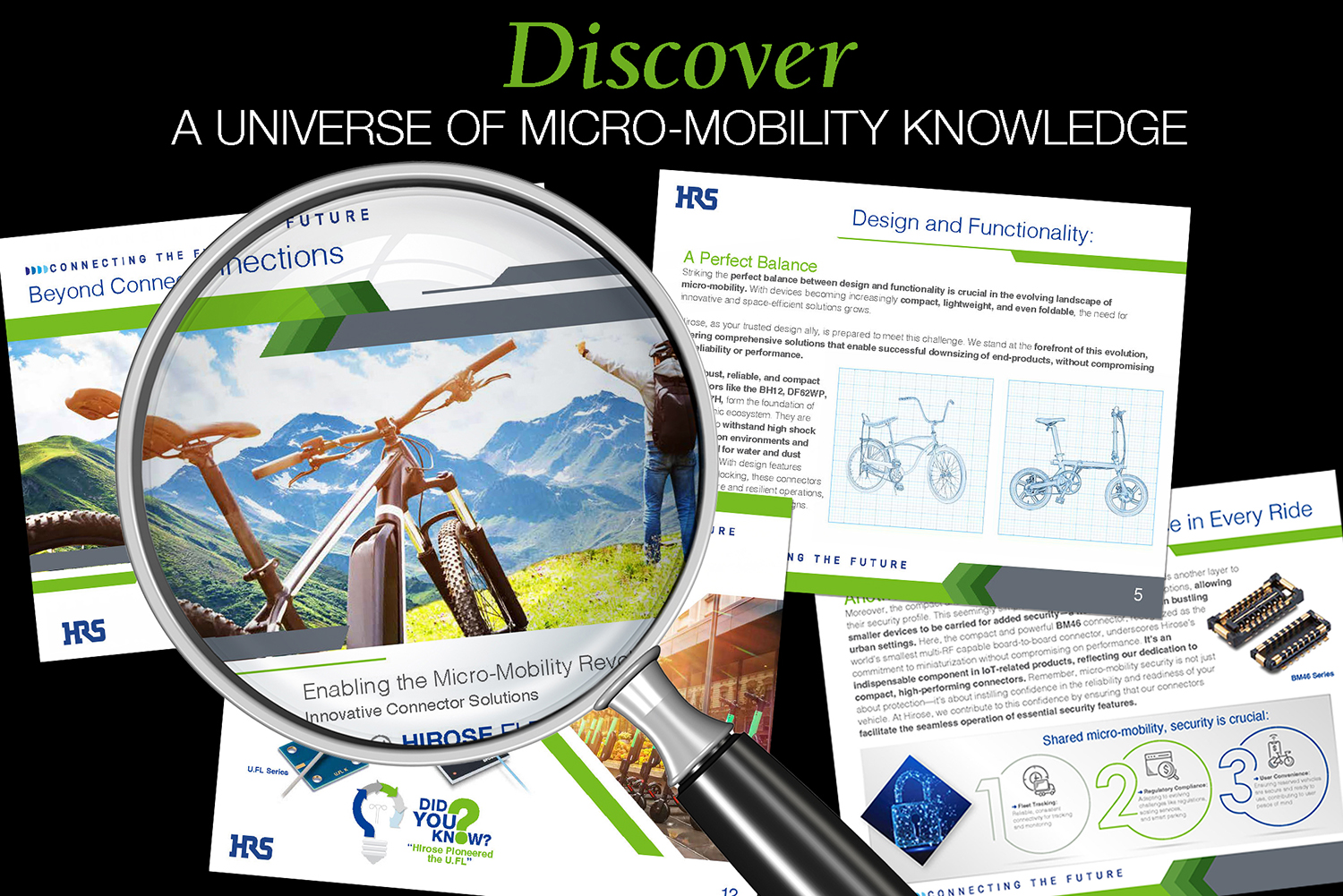 Connector Solutions for Micro-Mobility Applications | Hirose Electric